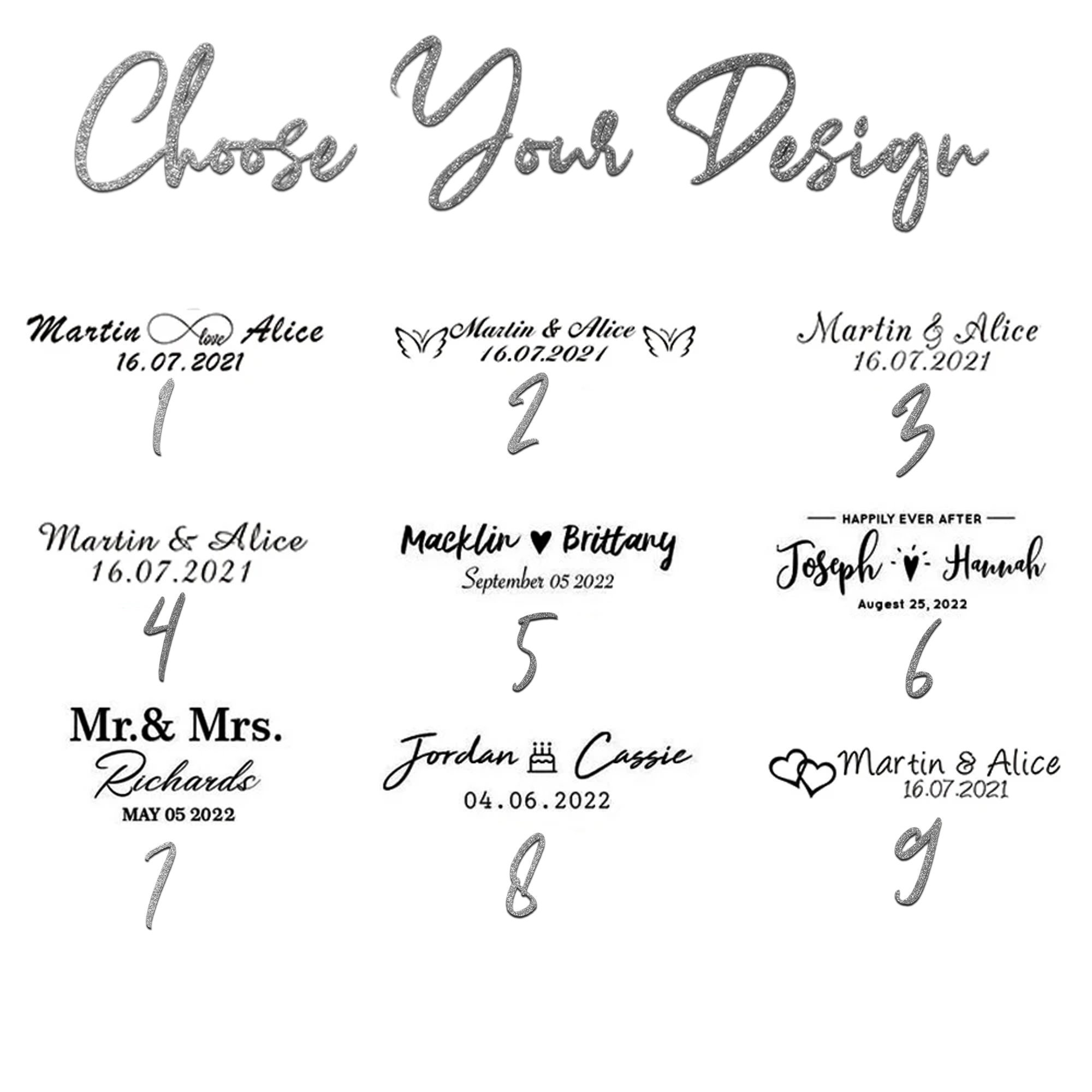 Wedding Custom Wedding Cake Knife Set Personalized Engraved - Etsy