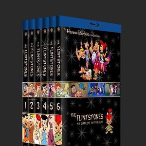 The Flintstones 1960 Complete Series Animated Cartoon RARE Vintage Show ...