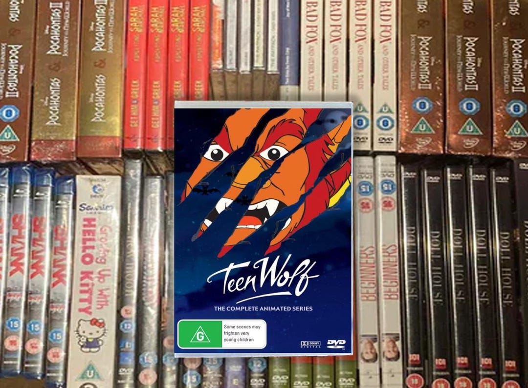 Teen Wolf 1986 Complete Series Animated Cartoon RARE Vintage Show - Etsy