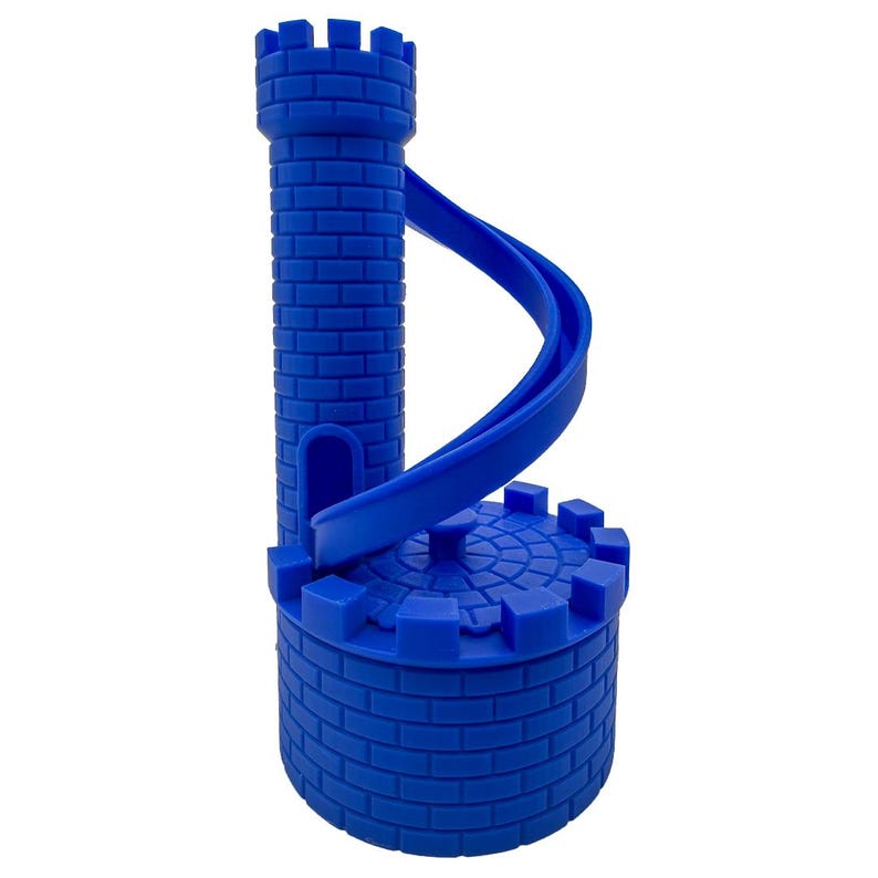 Rainbow Castle Coin Bank: 3D Printed Spiral Money Tower - Etsy