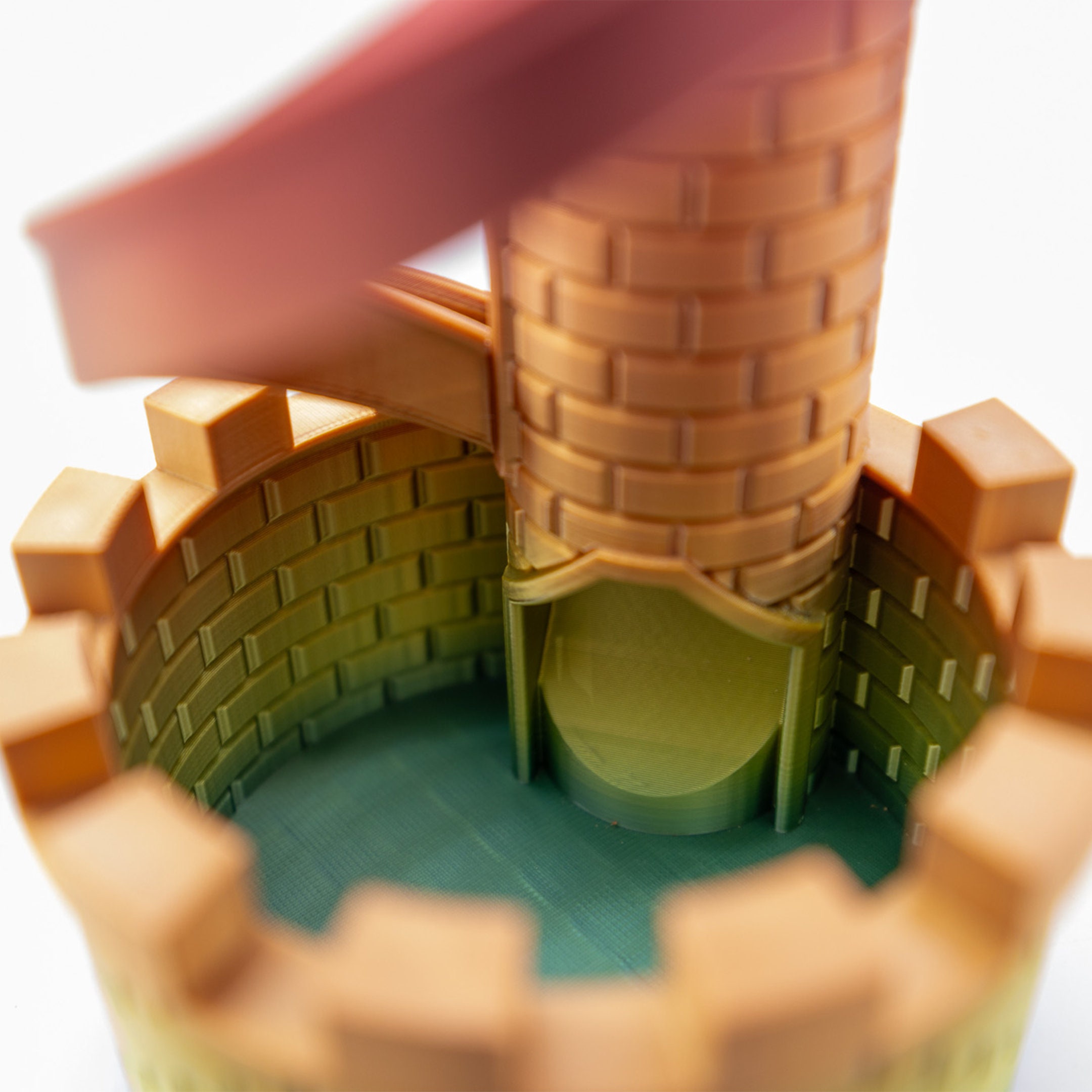 Rainbow Castle Tower Coin Bank - 3D Printed, Fun & Whimsical Money ...