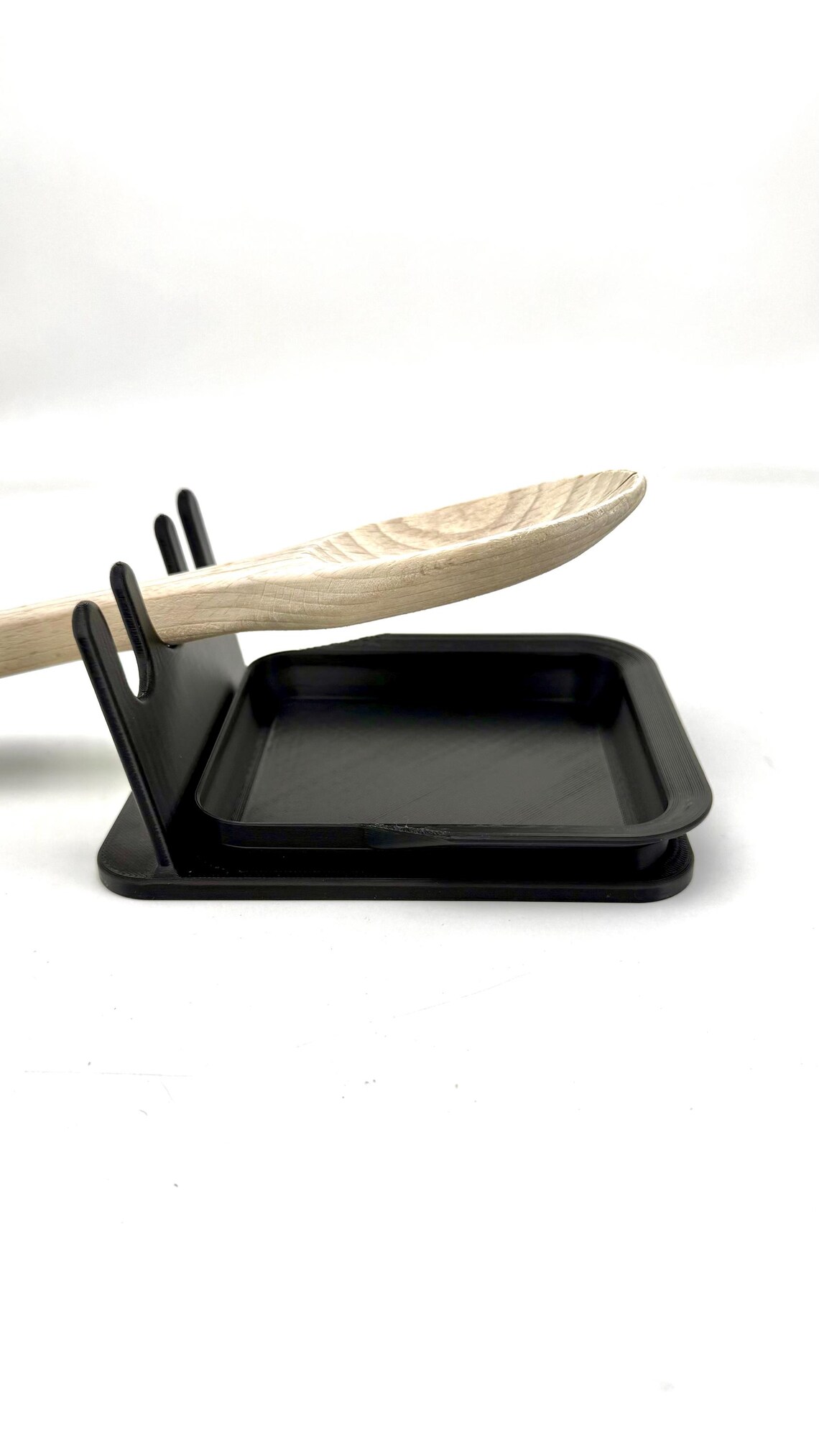 XL Spoon Holder With Removable Tray - Etsy