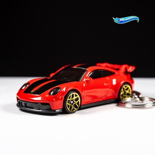 Porsche Hotwheels Keychain - Etsy