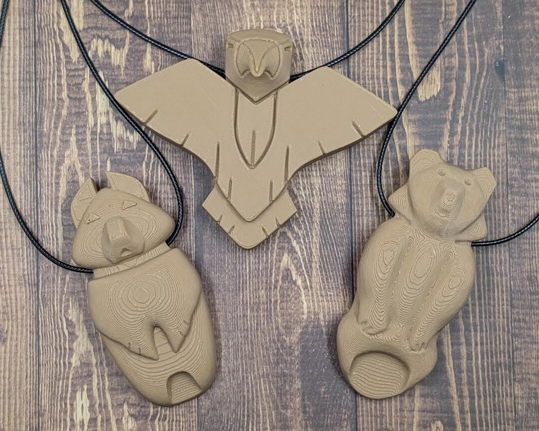 Brother Bear Inspired Totem Necklaces - Etsy