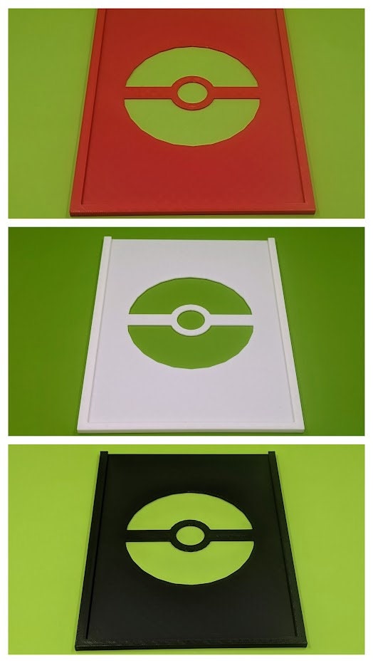 Wall Mountable Jumbo Pokémon Card Display - Etsy