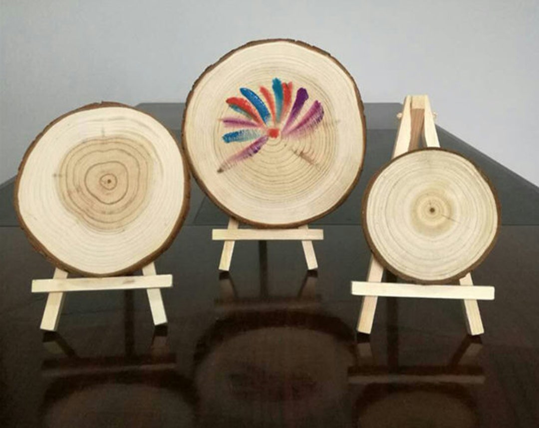 DIY Wood Slabs Round Wood Slabs Decorative Wood Slabs - Etsy