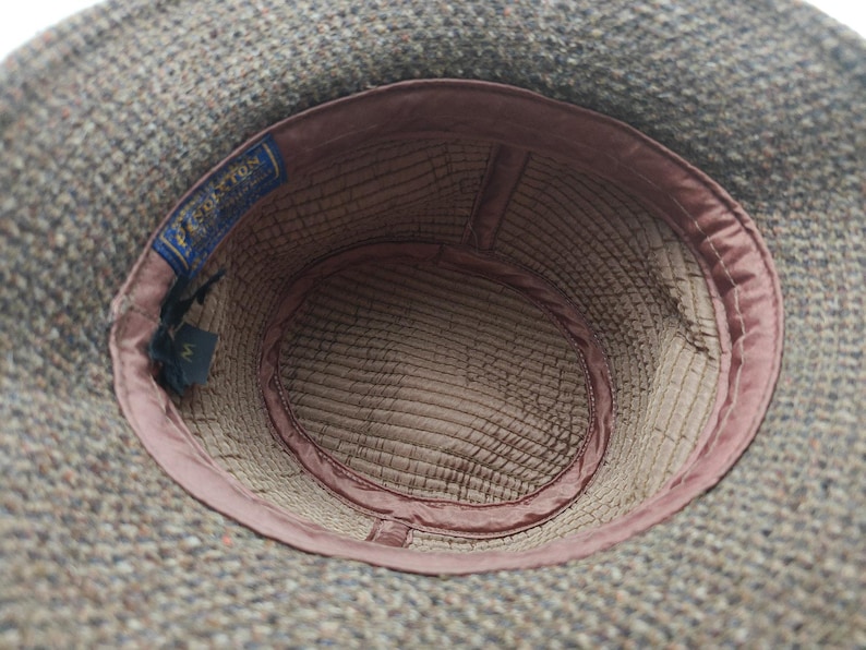 Vintage 1970s Pendleton Men's Brown Tweed Bucket Hat Classic Wool Hat ...