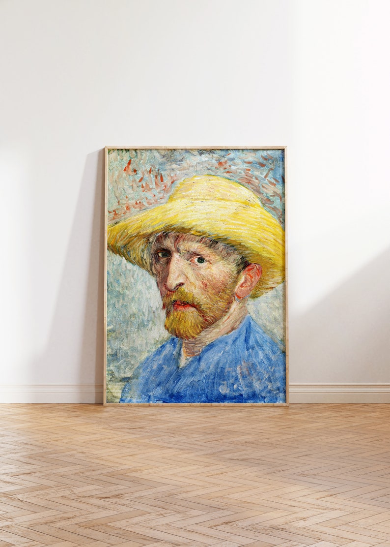 Van Gogh Wall Art Van Gogh Printable Van Gogh Portrait - Etsy