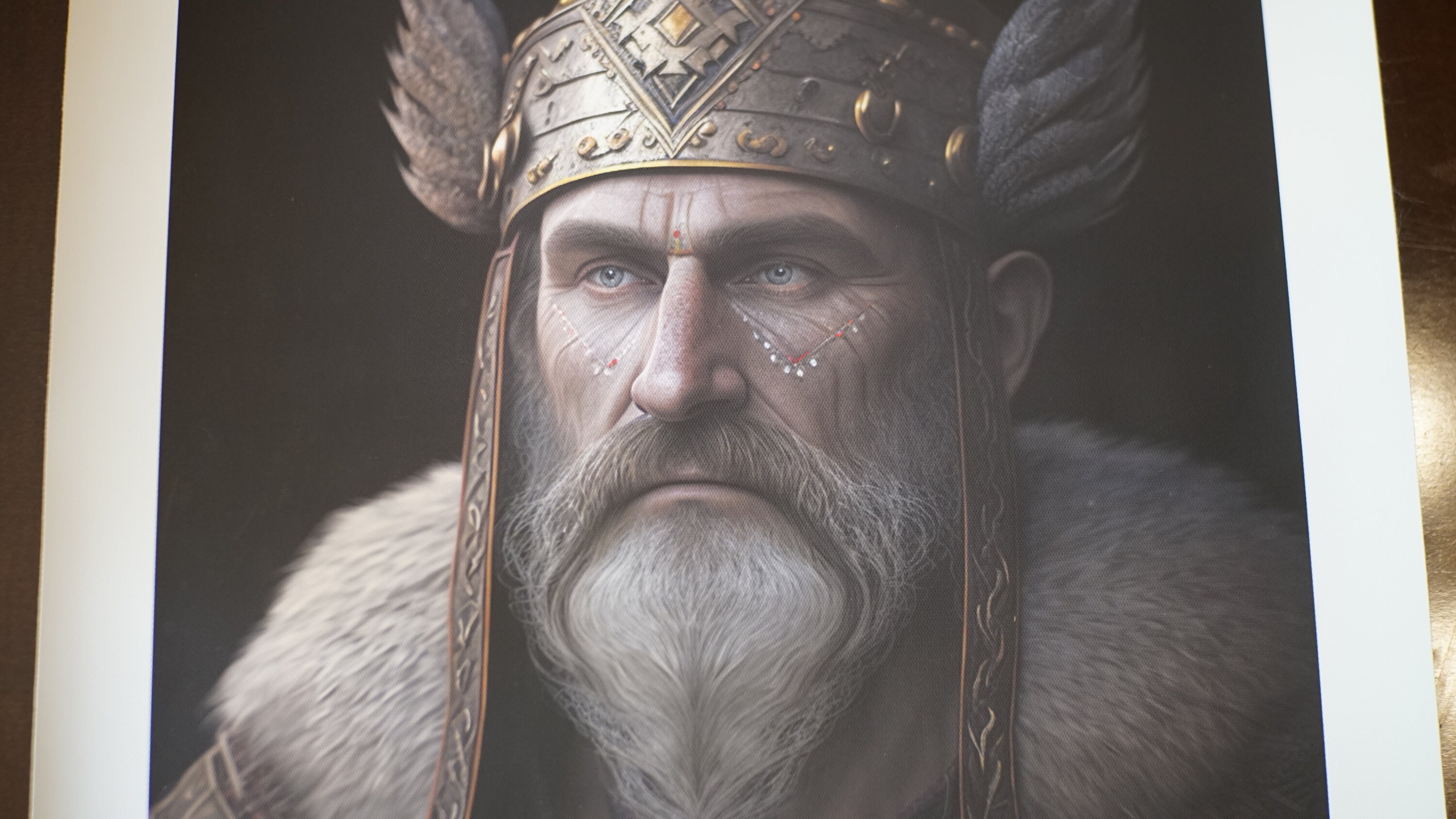 Slavic God Picture of Perun Original Postcard - Etsy