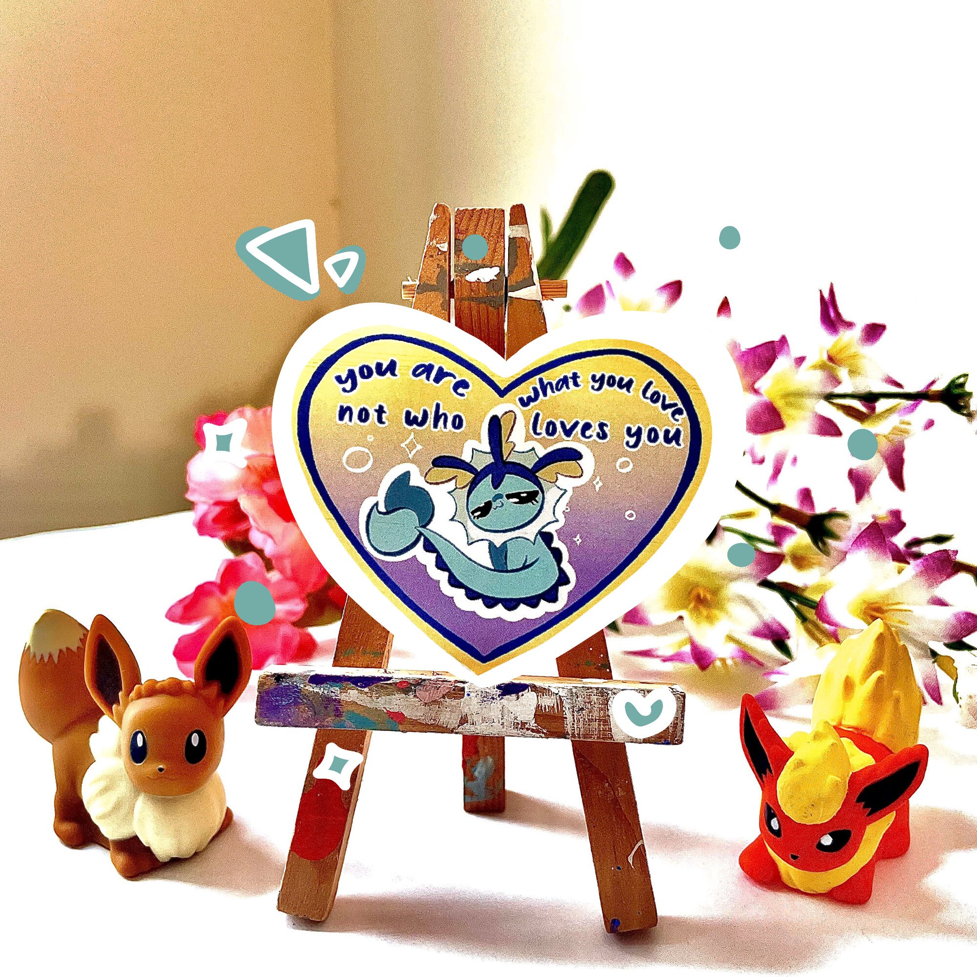 Pokémon Eevee Evolution Fall Out Boy Song Quote -holographic Vinyl ...