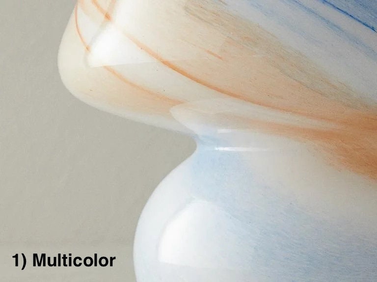 Mushroom Glass Lampshade Nordic Style Lampshade Minimalist - Etsy