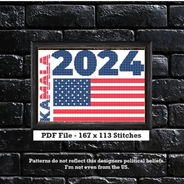 Political Cross Stitch Patterns - Etsy