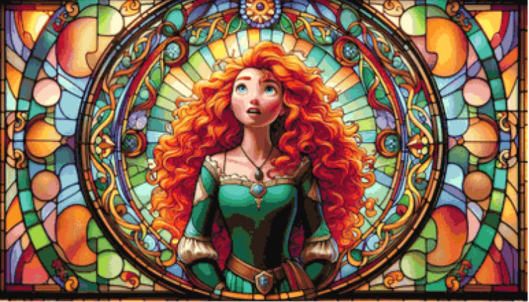 Merida Cross Stitch Pattern PDF Instant Download - Etsy