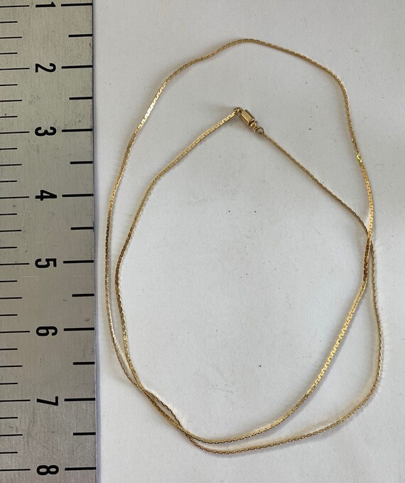 30-Inch Chain Necklace, 14K Gold-Plate - Gem