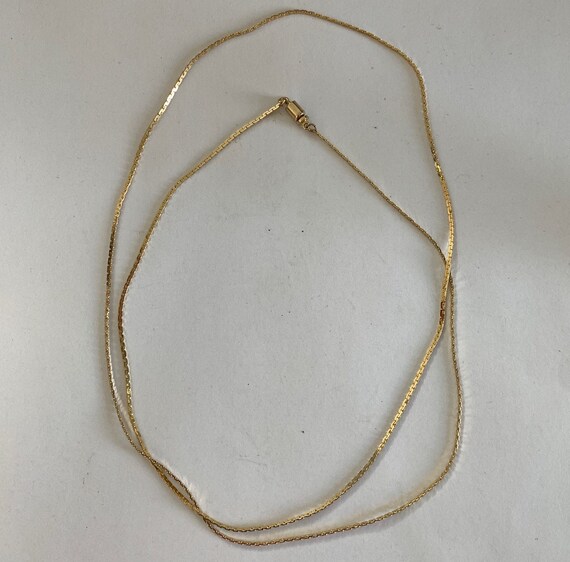 30-Inch Chain Necklace, 14K Gold-Plate - Gem