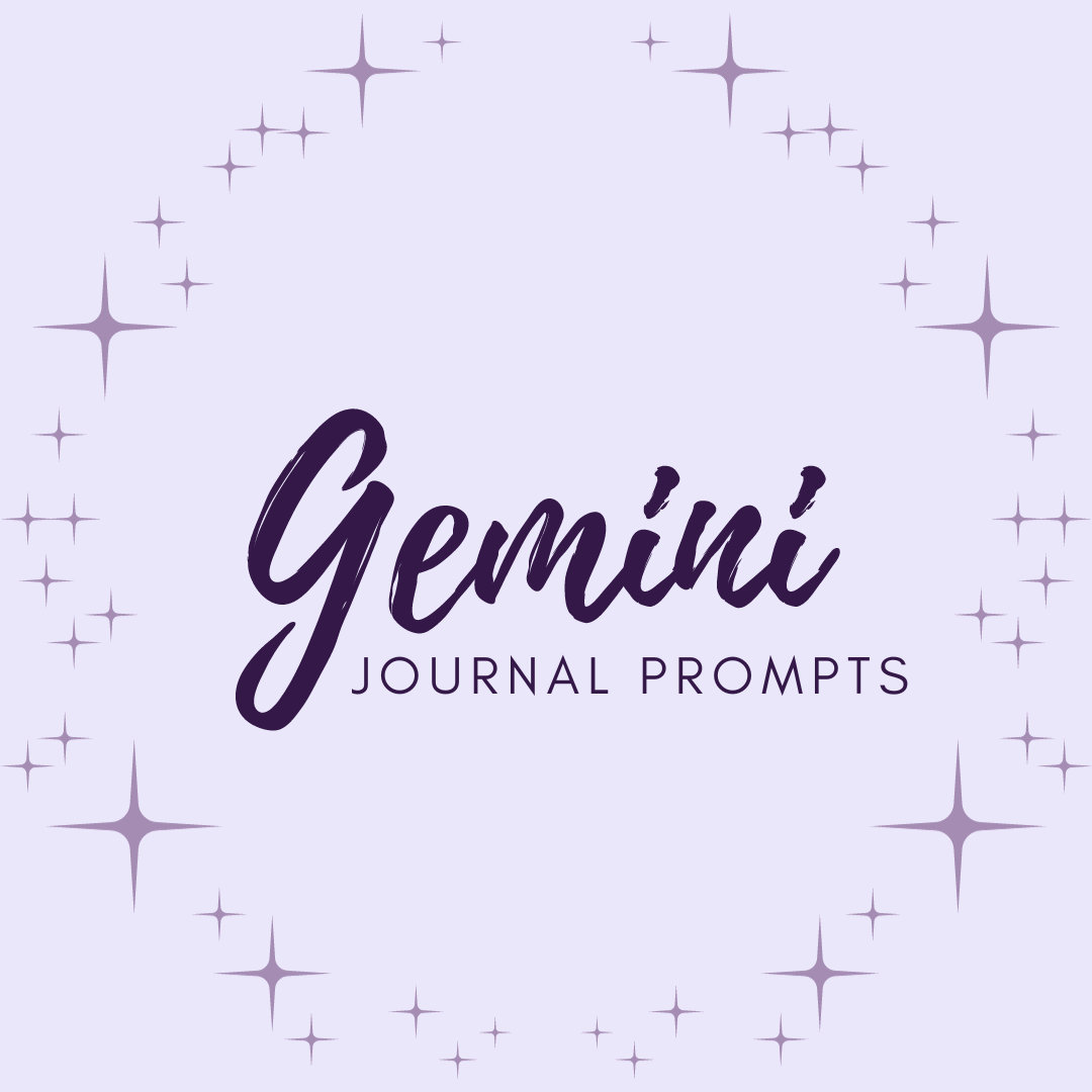30 Gemini-inspired Journal Prompts for Self-discovery & Growth Digital ...