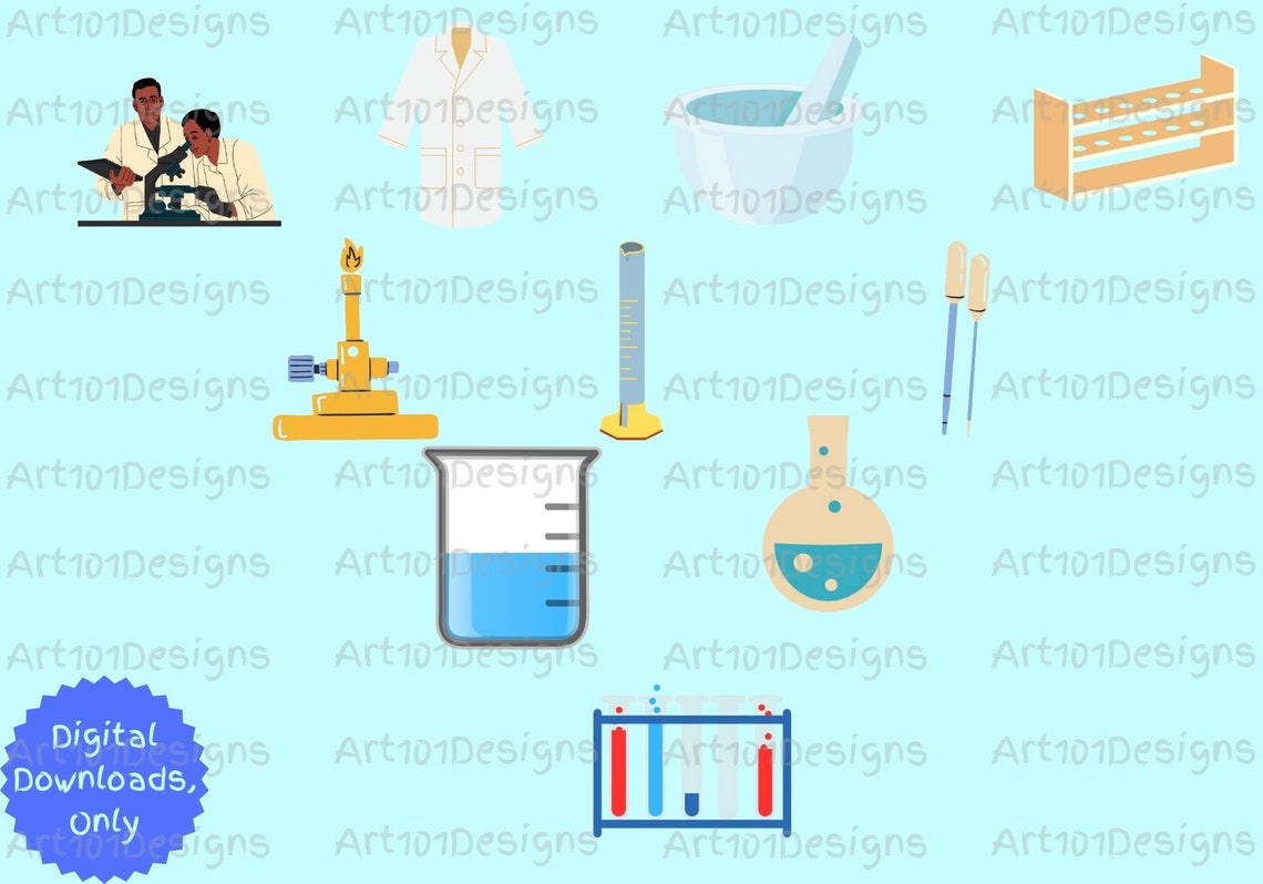 Art101designs Chemistry Clipart, Science Clipart, Chemistry, Chemistry ...