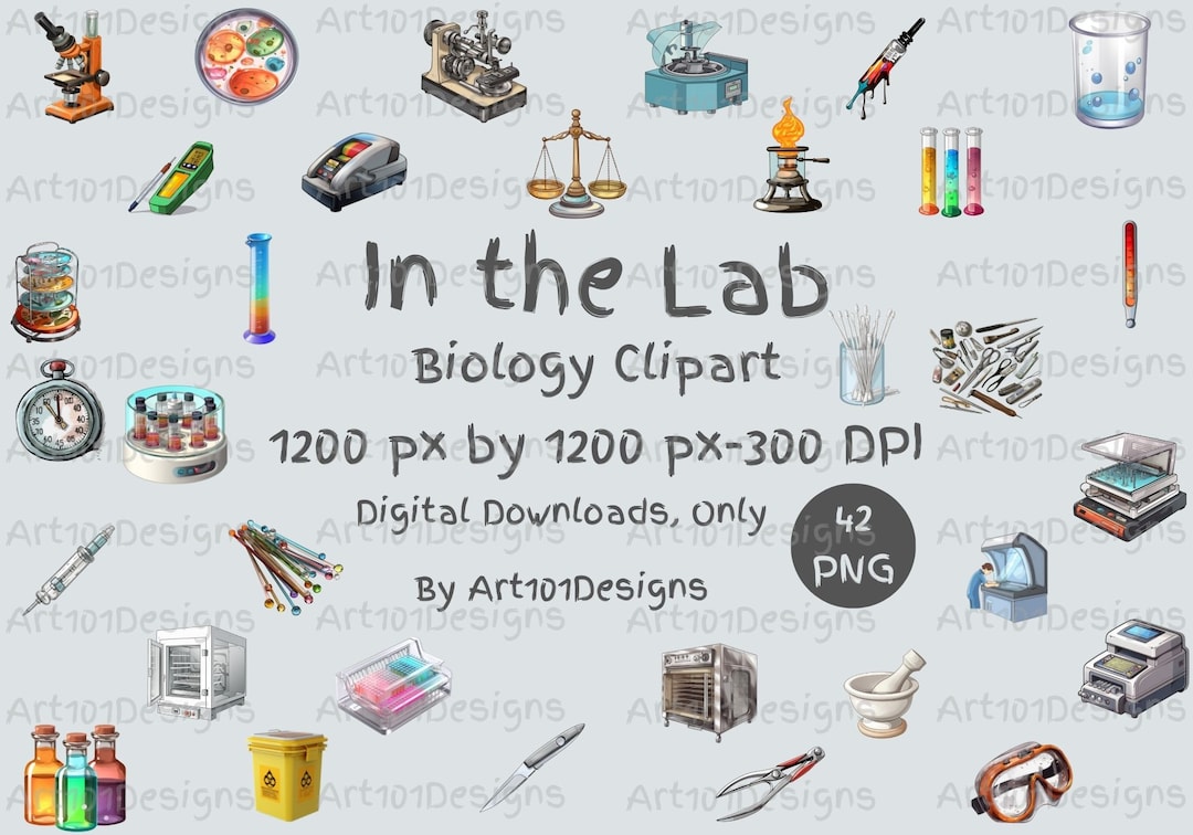 In the Lab - Biology Art - Biology Art Prints - Biology Posters ...