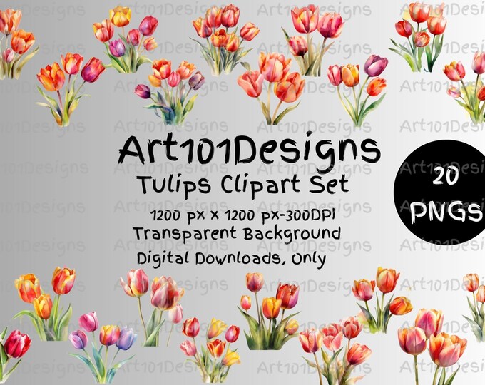 Flower clipart FLOWER FRIENDS Digital paper and clip art set Flower ...