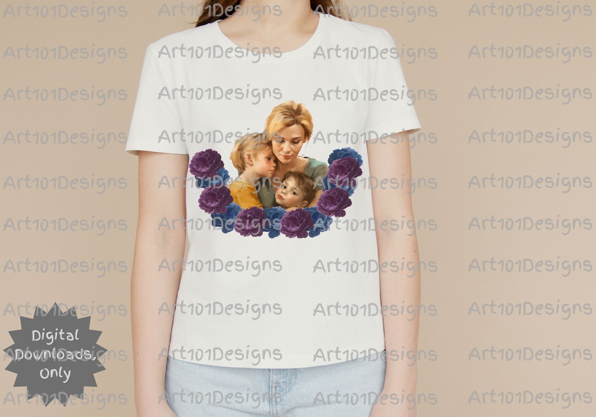 Mother's Day Clipart Set - Mother's Day Clipart - Mother's Day PNG ...