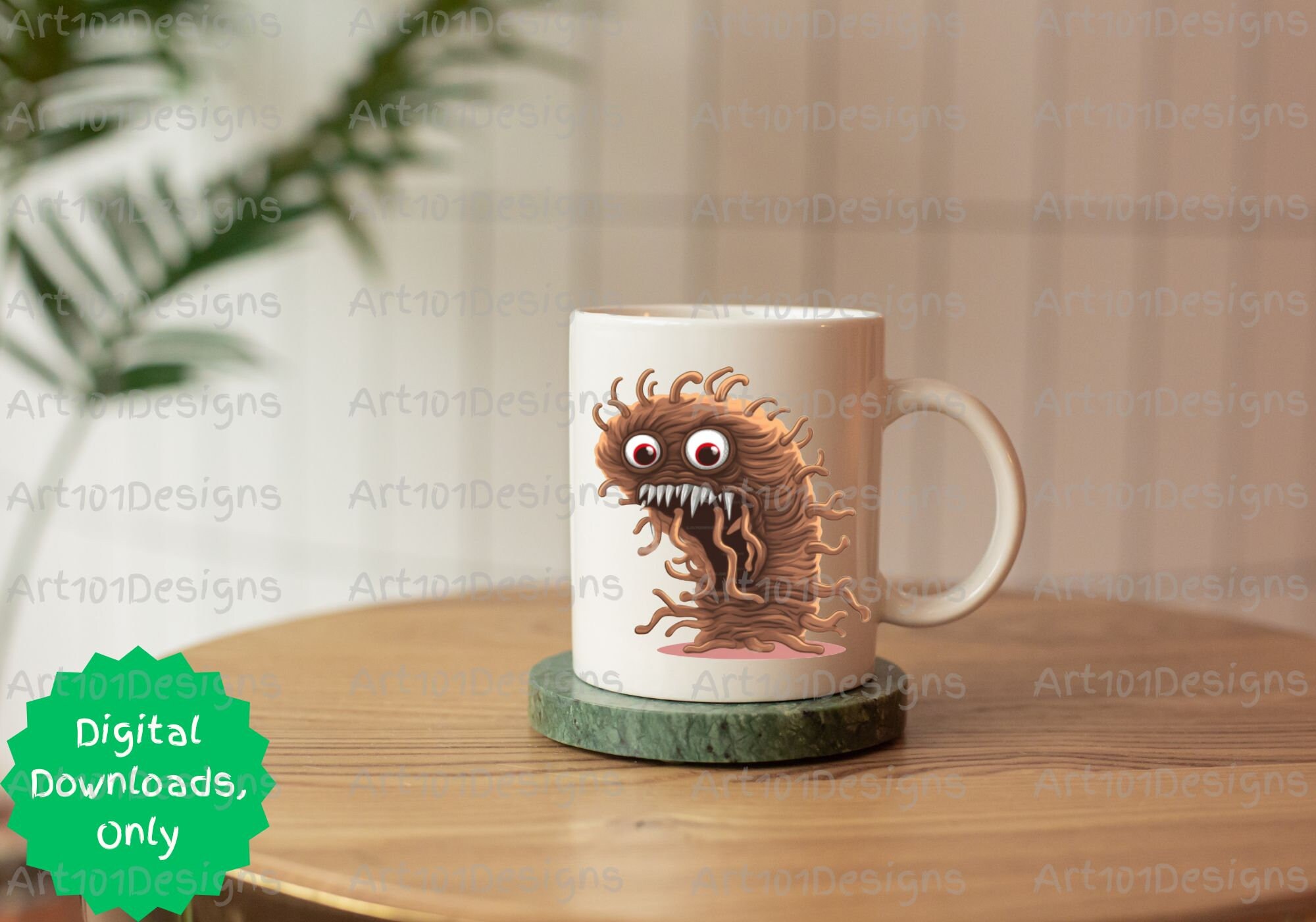Funny Microorganism Clipart - Cartoon Microorganisms Clipart - Microbes ...