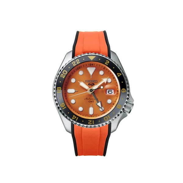 Seiko 5 Gmt Rubber Strap - Etsy