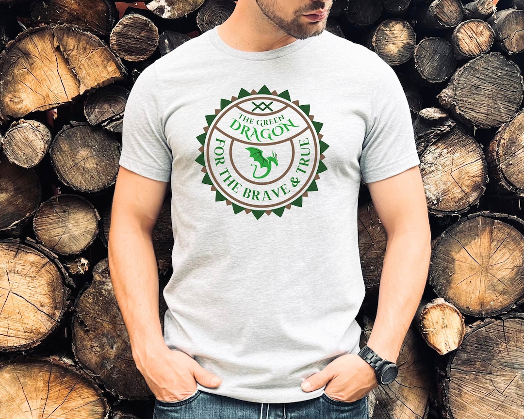 The Green Dragon T-shirt the Lord of the Rings Tee Merry and Pippin ...
