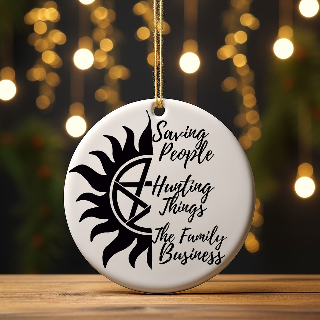 Supernatural Saving People Hunting Things the Family Business Ceramic ...