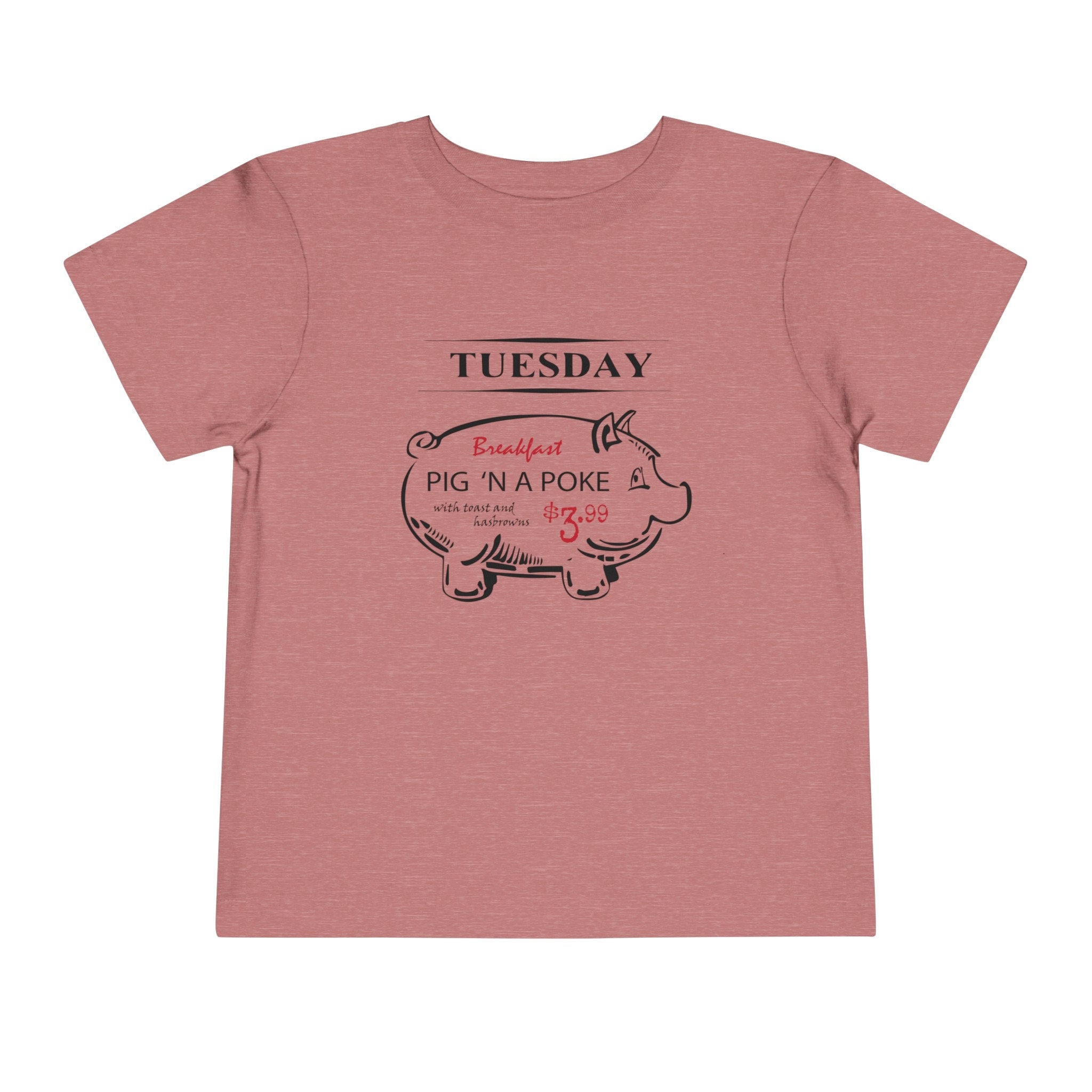 Supernatural It's Tuesday, Pig in a Poke Toddler Short Sleeve Tee size ...