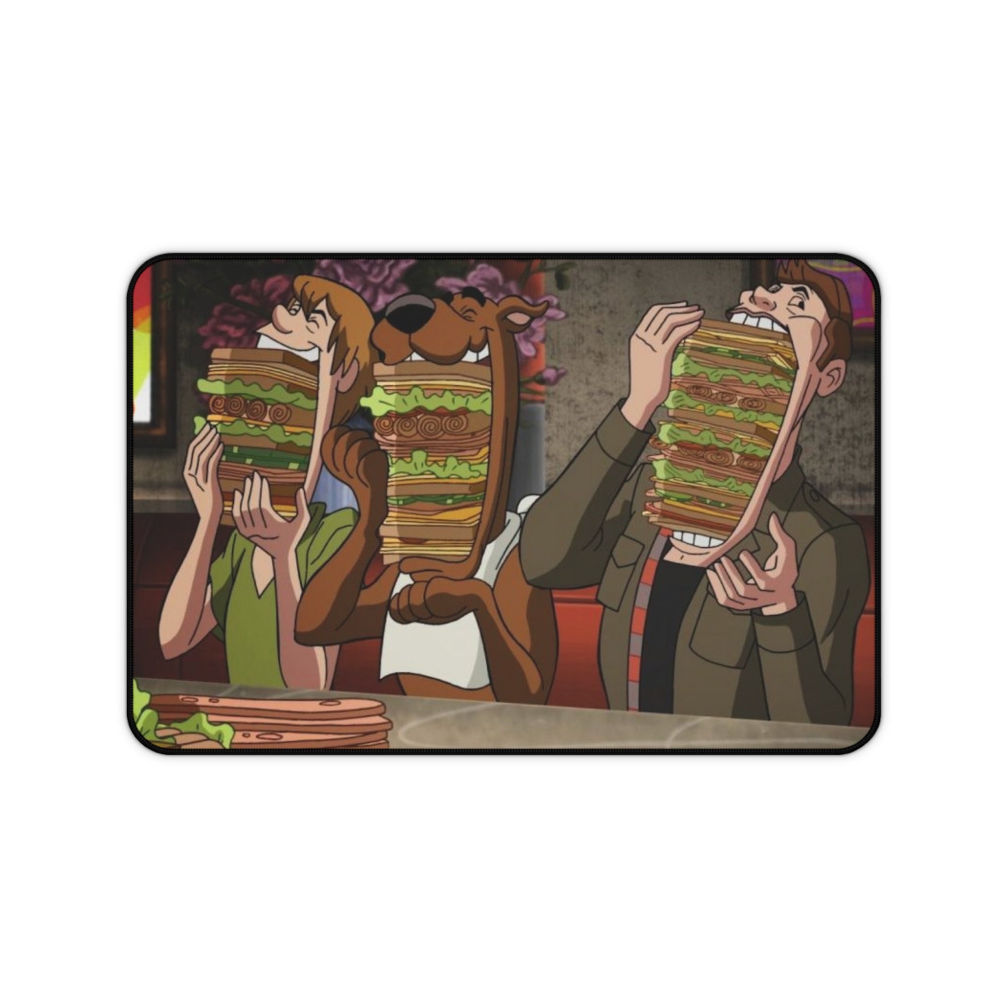Scoobynatural 12x18 Desk Mat, Supernatural Mousepad, Moose & Squirrel ...