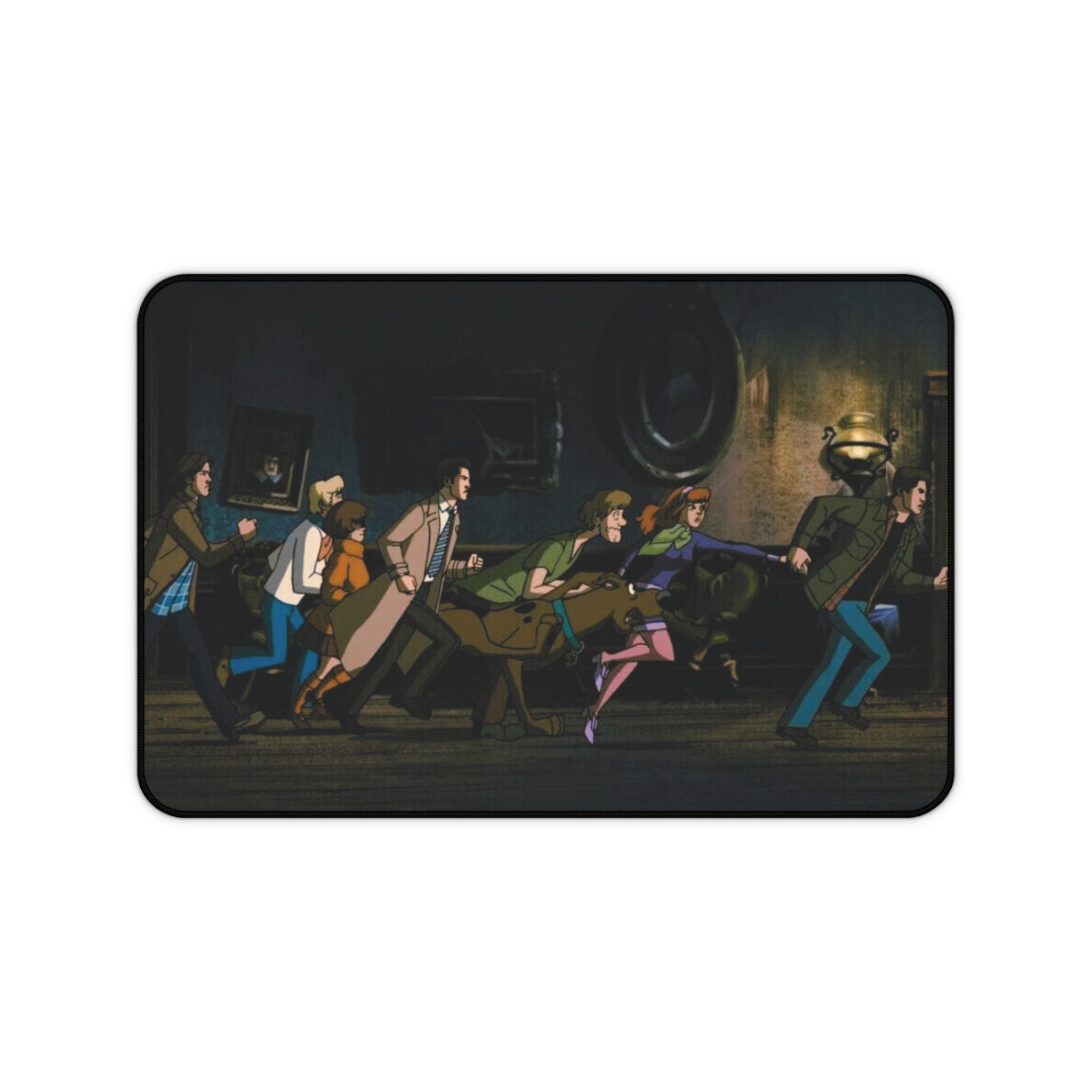 Scoobynatural 12x18 Desk Mat, Supernatural Mousepad, Moose & Squirrel ...