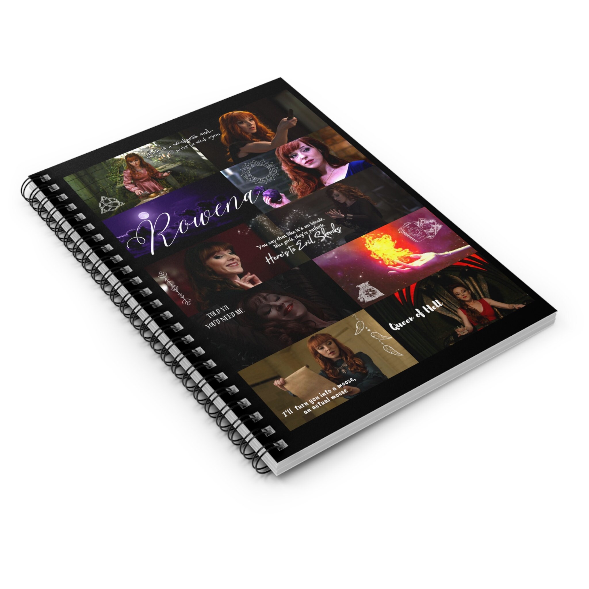Supernatural Rowena Spiral Notebook Ruled Line, Queen of Hell ...