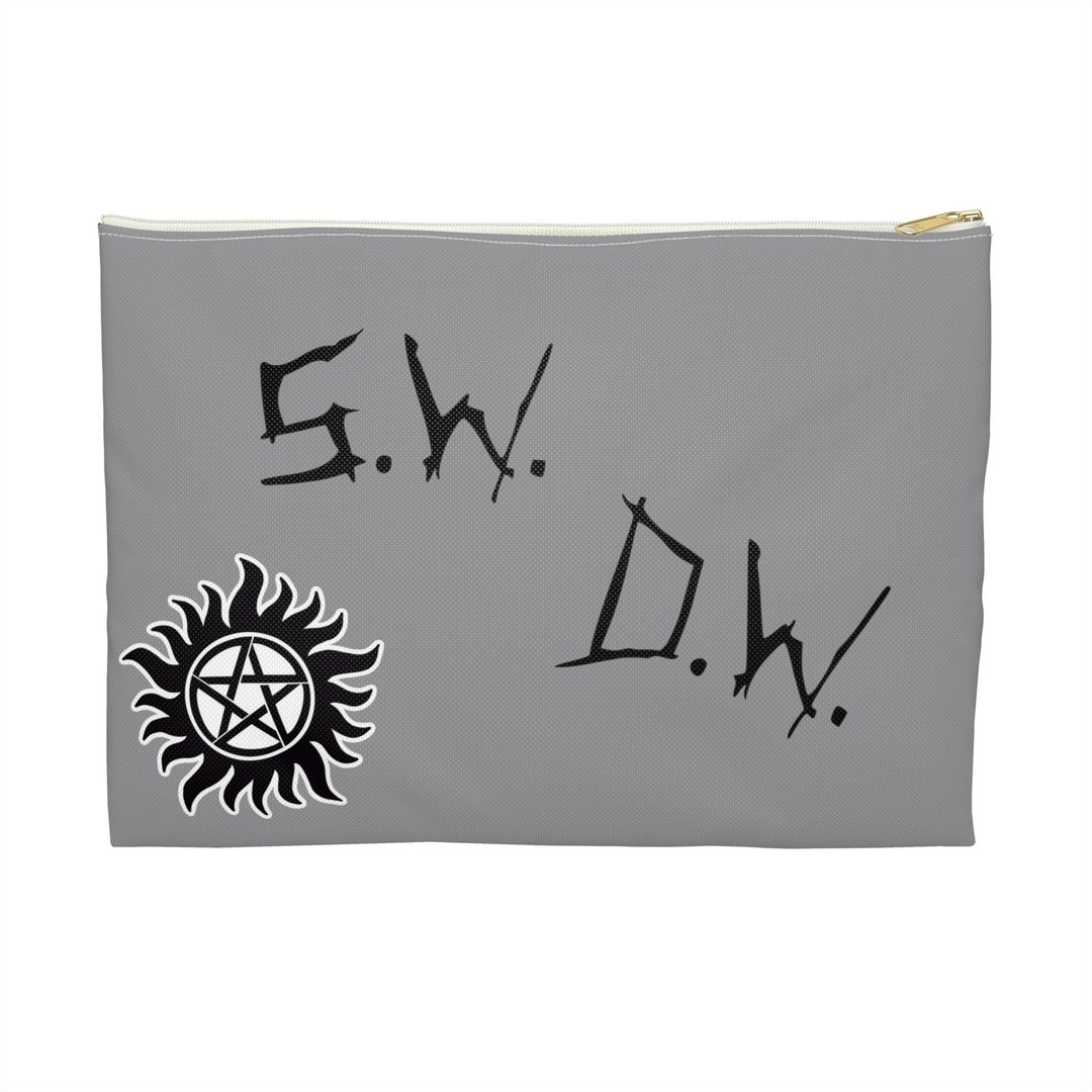 Supernatural Dean & Sam Initials Accessory Pouch, Moose N' Squirrel ...