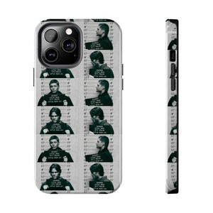 Supernatural Sam & Dean Mugshot Tough Phone Case Supernatural Merch the ...