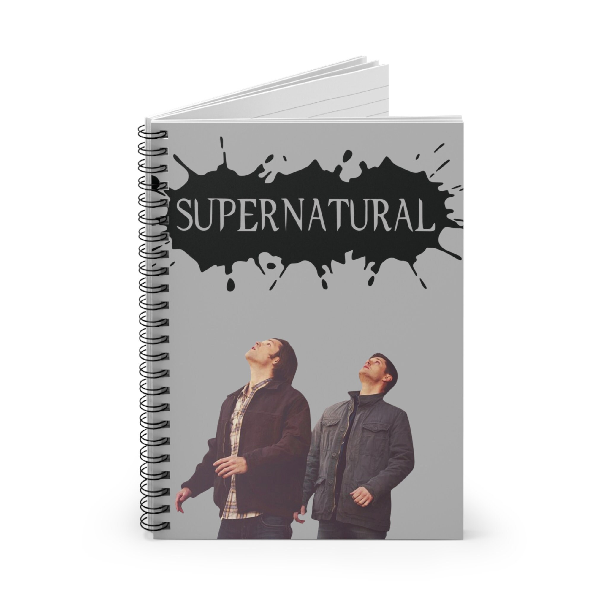 Supernatural Dean & Sam Spiral Notebook Ruled Line Moose - Etsy