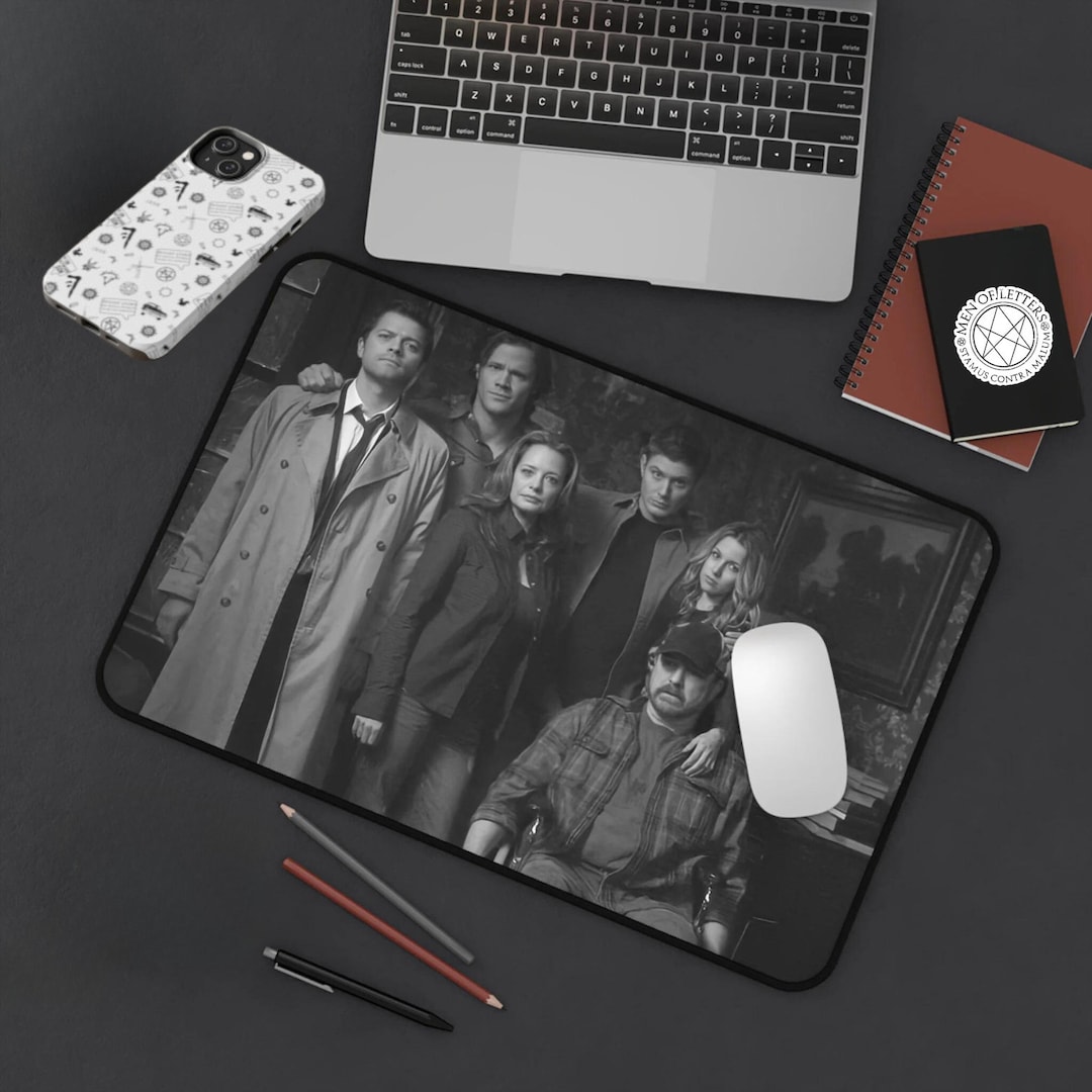 Supernatural 12"x18" Desk Mat, Team Free Will, Moose & Squirrel ...