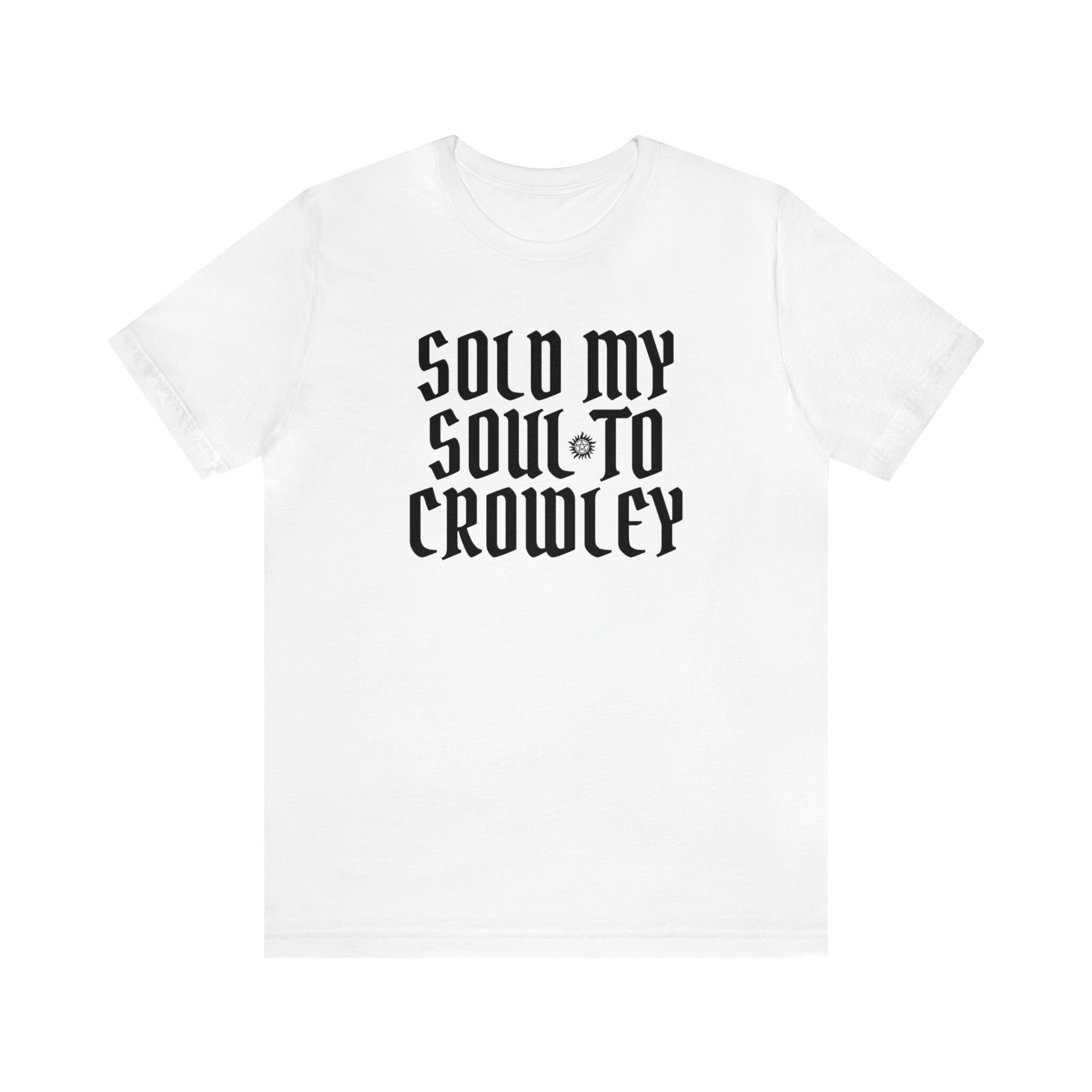 Supernatural Sold My Soul to Crowley T-shirt, Supernatural T-shirt ...