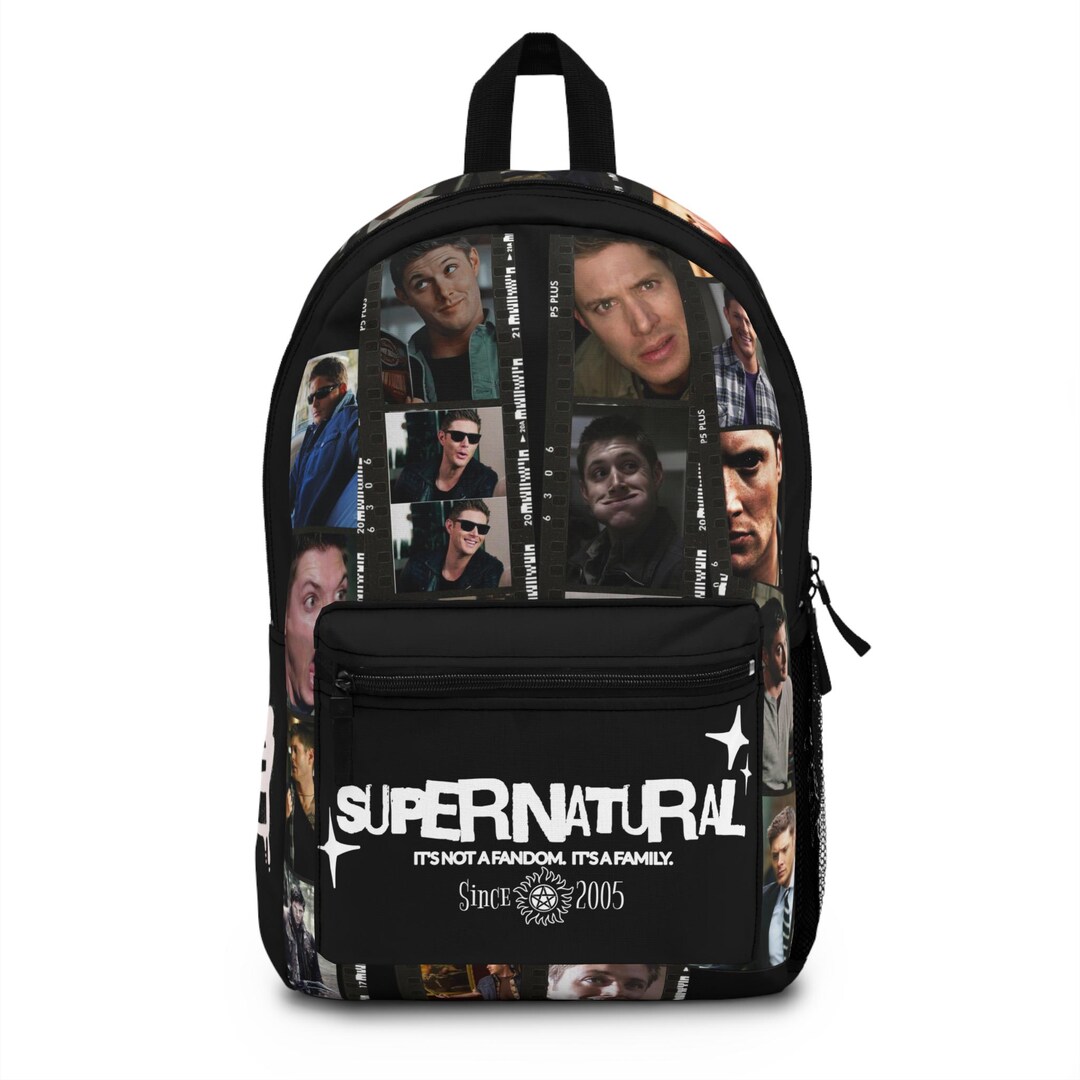 Supernatural Dean Winchester Backpack Overnight Bag Gift for Her ...
