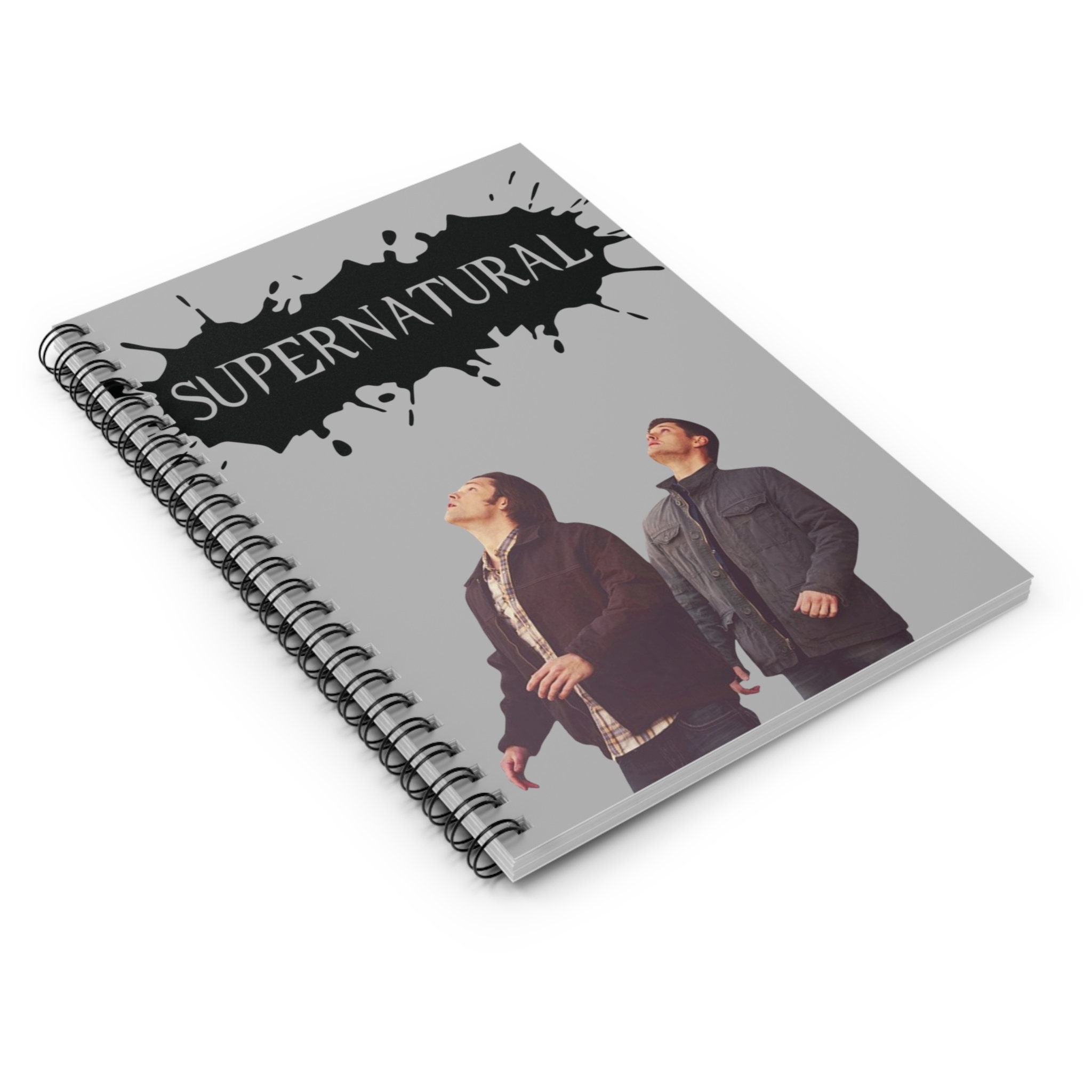Supernatural Dean & Sam Spiral Notebook Ruled Line Moose - Etsy