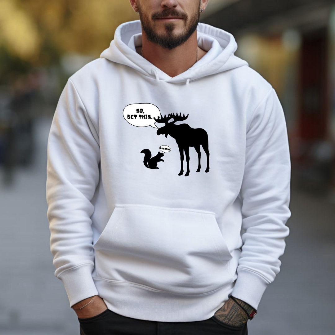 Moose and Squirrel Hoodie, Supernatural Shirt, Supernatural Gift ...