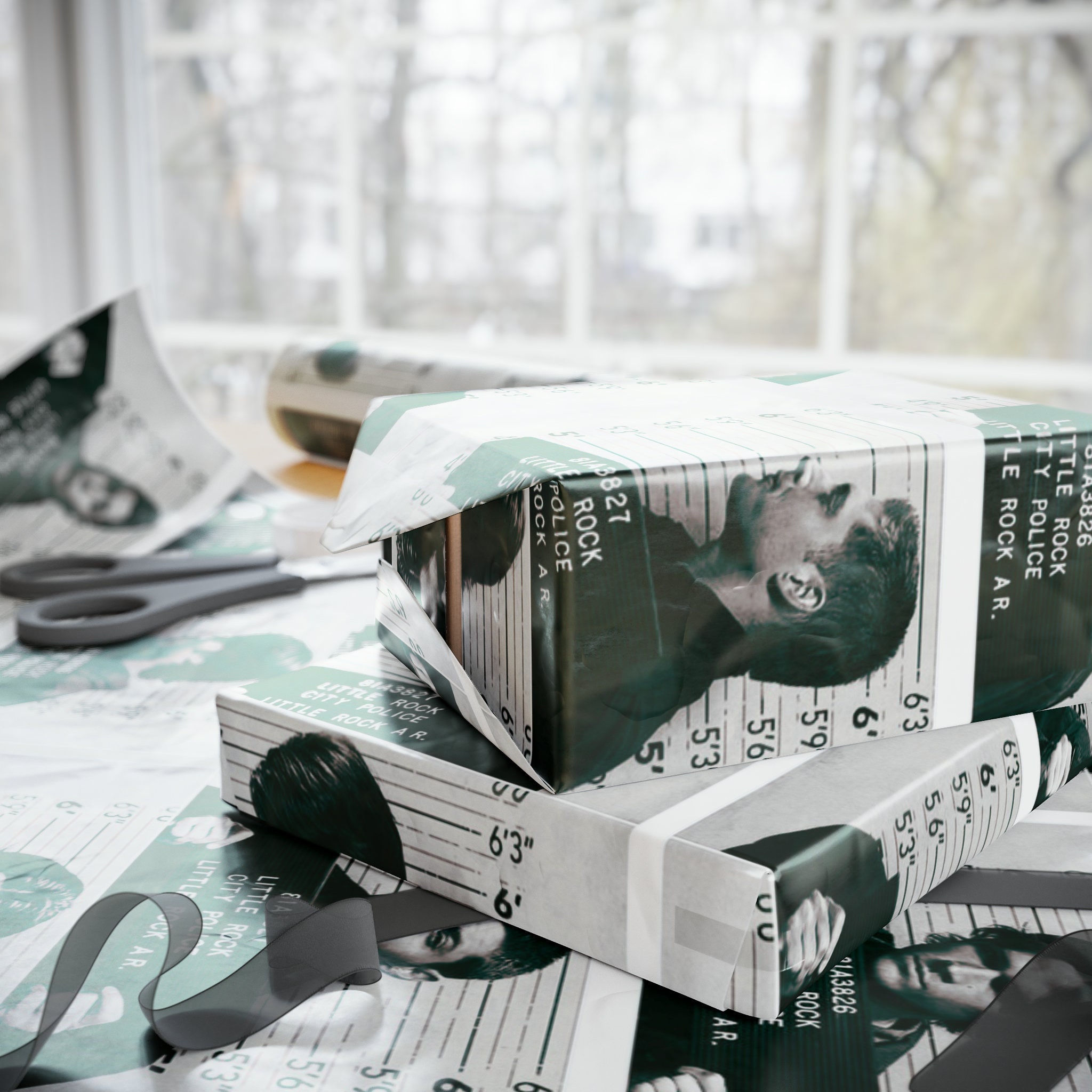 Supernatural Sam and Dean Mugshot Wrapping Paper, Winchester Bros ...