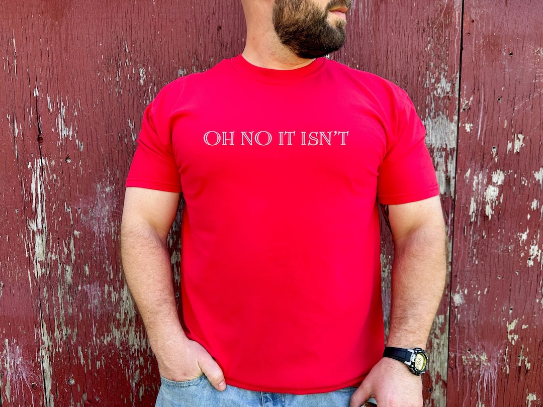 Oh No It Isn't Panto T-shirt Funny Theatre Cast & Audience Gift ...