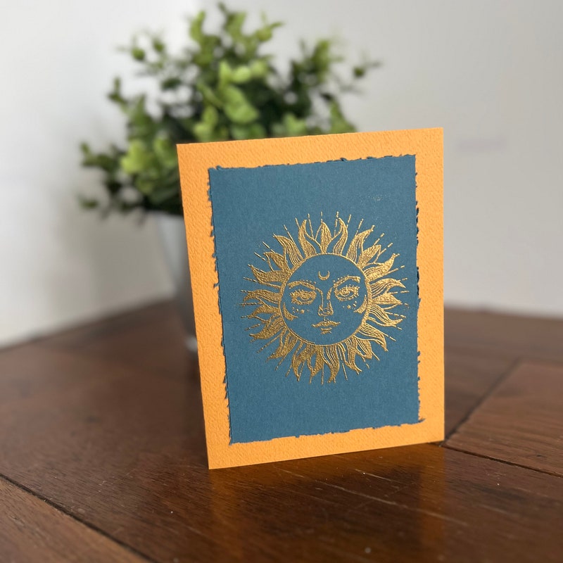 Gold Metallic Sun - Etsy