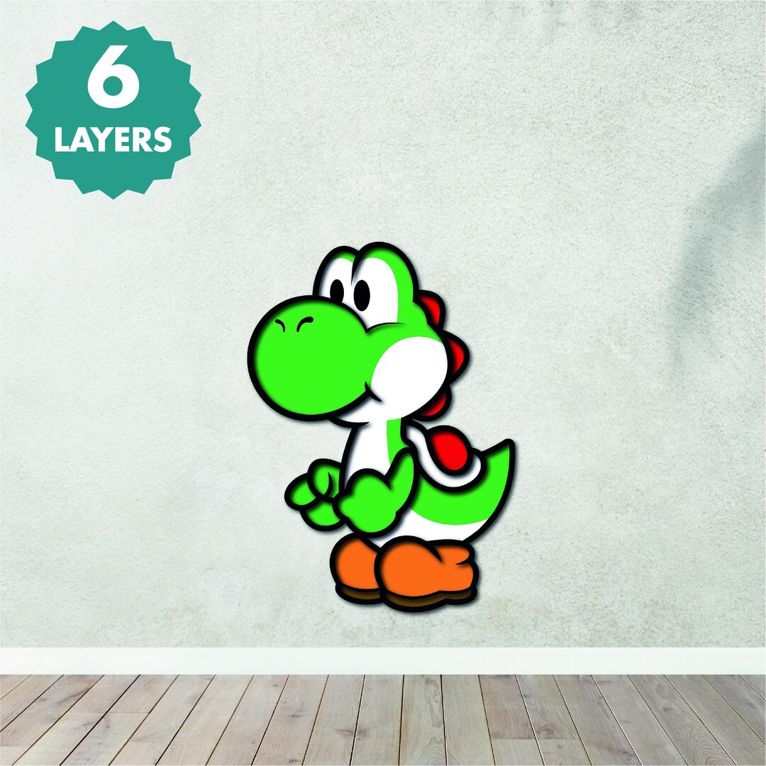 Yoshi Multilayer SVG Vector Laser Cut Files - Etsy