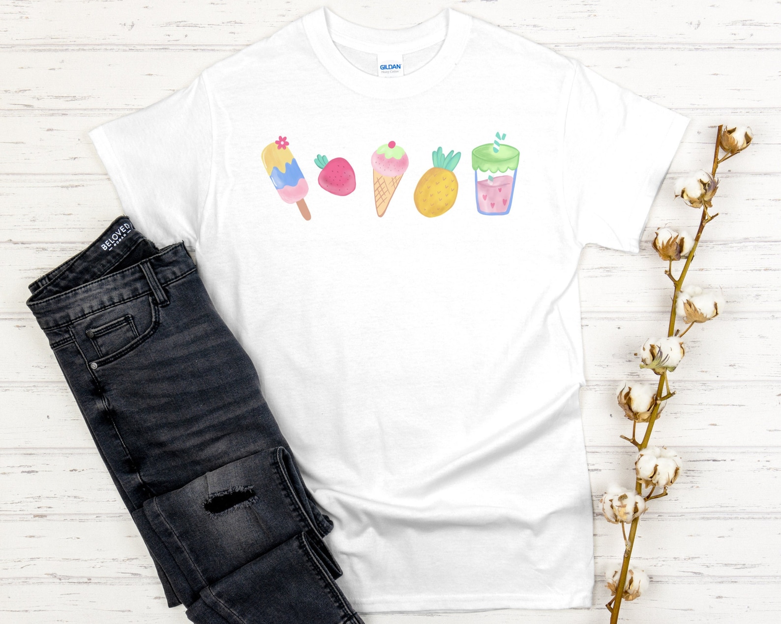 Ice Cream Shirt, Summer Shirt. Ice Cream Designs, Snack Shirt, Food ...