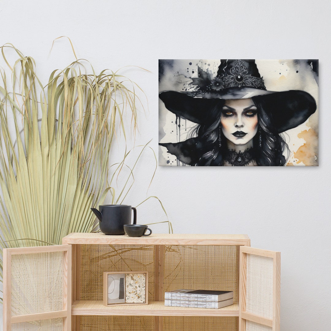 Give Your Witch Mural a Scare With Our Halloween Mural. - Etsy