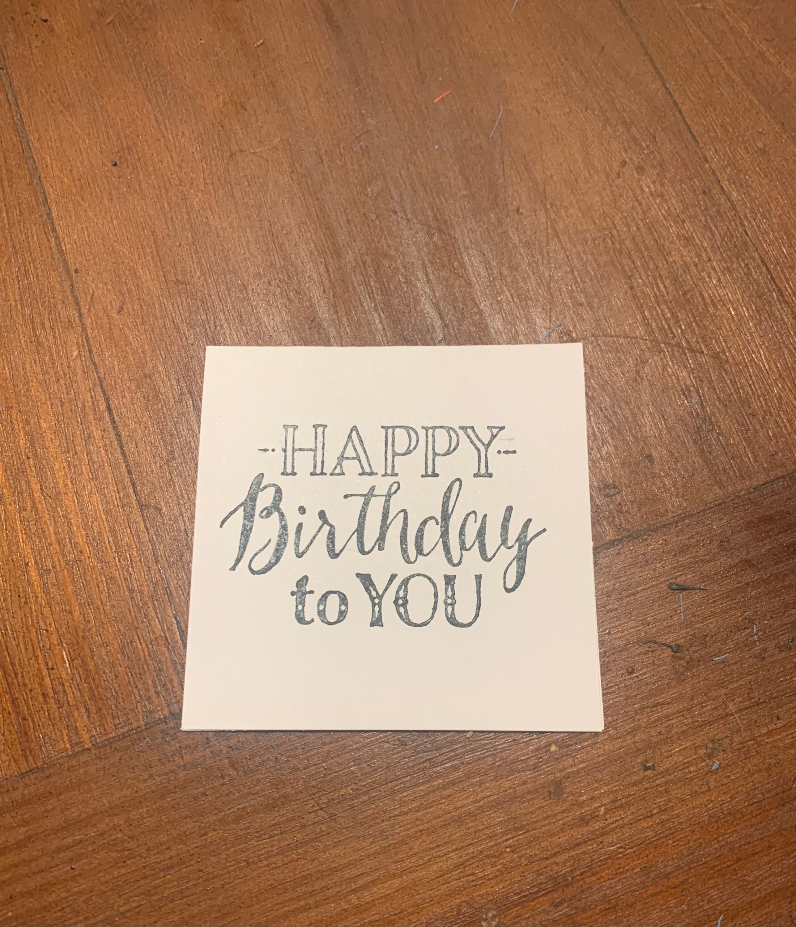 Mini Happy Birthday to You - Etsy