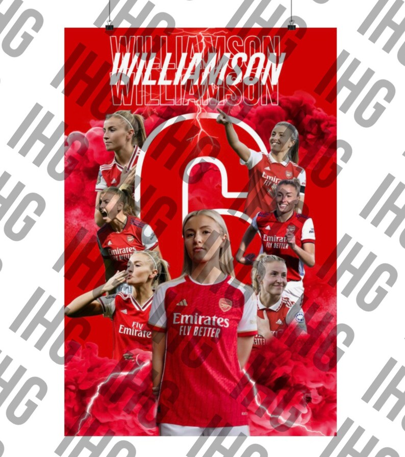 Leah Williamson 6 Digital Printable A4 Poster| Digital File for ...