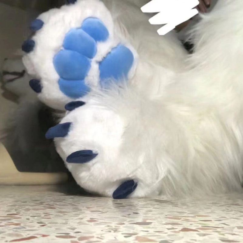 Furry Feet Paws - Etsy
