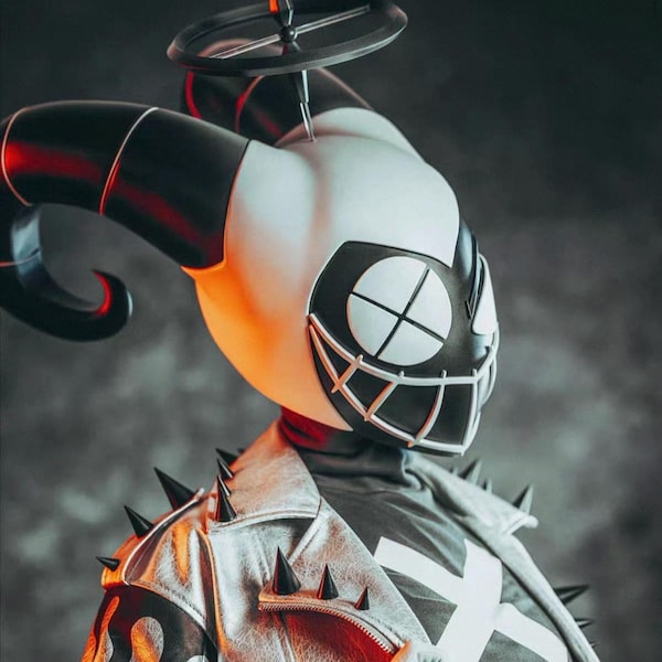 Hazbin Hotel Lute Mask - Etsy